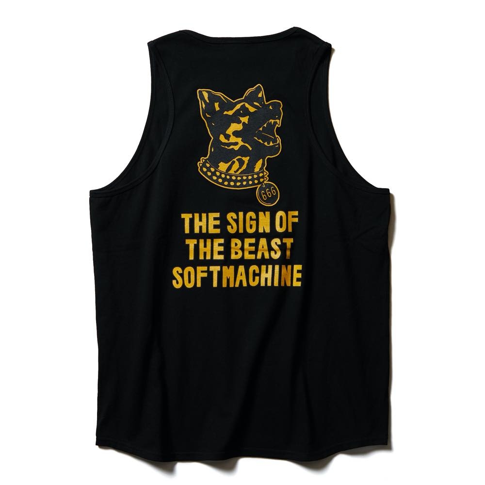 ソフトマシーン ビーストサイン タンク | SOFTMACHINE BEAST SIGN TOP - TWO FACE（トゥーフェイス）