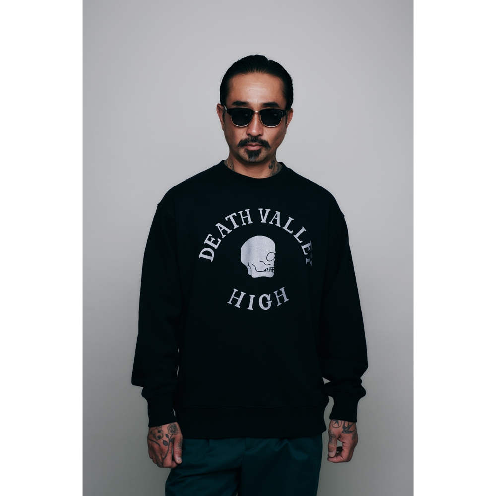 ソフトマシーン デス バレー クルー スエット | SOFTMACHINE DEATH VALLEY CREW SWEAT - TWO FACE（トゥーフェイス）