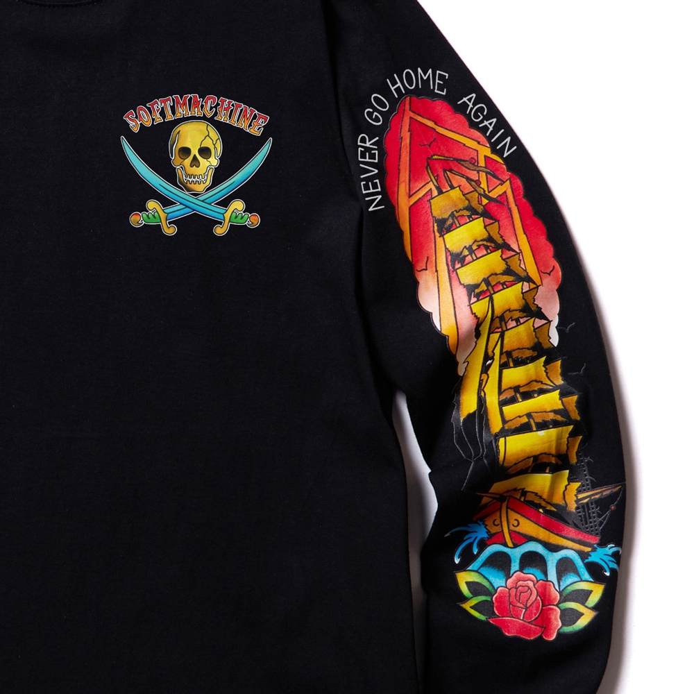 ソフトマシーン ノー リターン ロングスリーブ シャツ | SOFTMACHINE NO RETURN L/S SHIRTS - TWO FACE（トゥーフェイス）