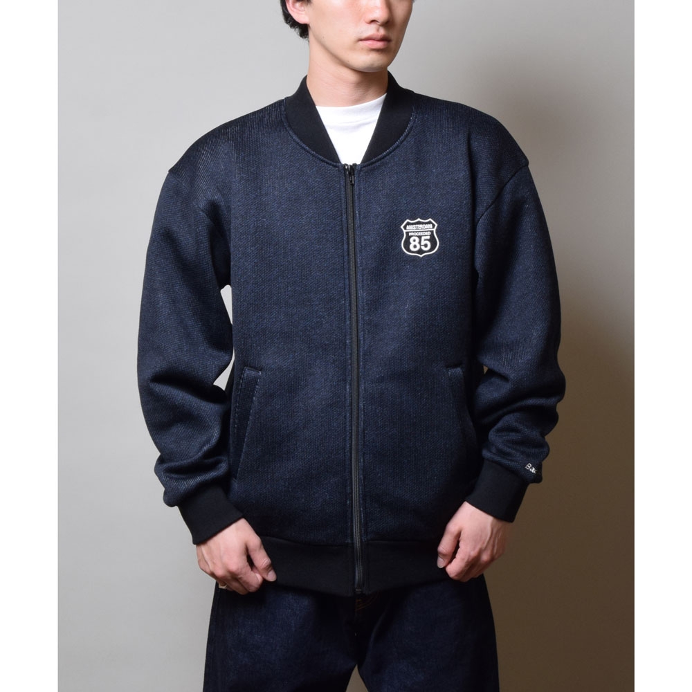 バックチャンネル ジップ スウェット | BACK CHANNEL ZIP SWEAT - TWO FACE（トゥーフェイス）