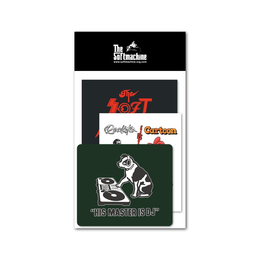 ソフトマシーン ステッカー セット | SOFTMACHINE SM STICKER SET - TWO FACE（トゥーフェイス）