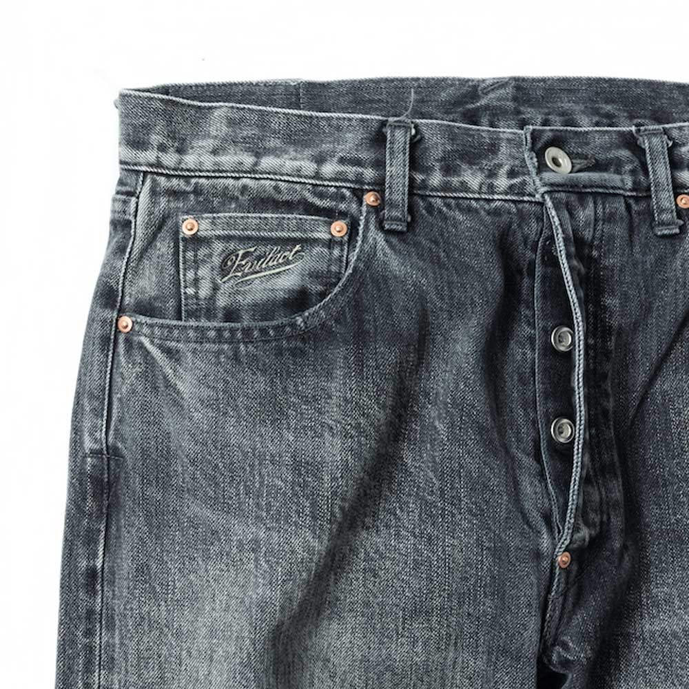 イーブルアクト ストレッチ デニム カスタム | EVILACT STRAIGHT DENIM CUSTOM - TWO FACE（トゥーフェイス）