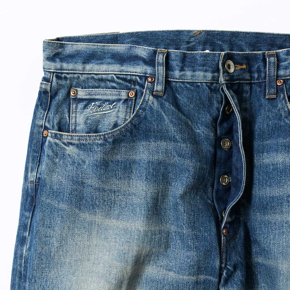 イーブルアクト ストレッチ デニム カスタム | EVILACT STRAIGHT DENIM CUSTOM - TWO FACE（トゥーフェイス）