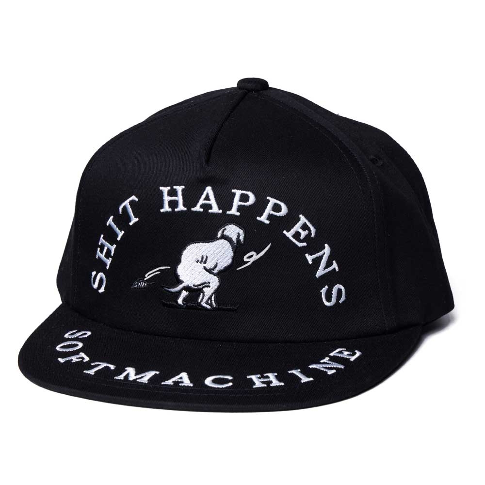 ソフトマシーン シット ハップン キャップ | SOFTMACHINE SHIT HAPPENS CAP - TWO FACE（トゥーフェイス）