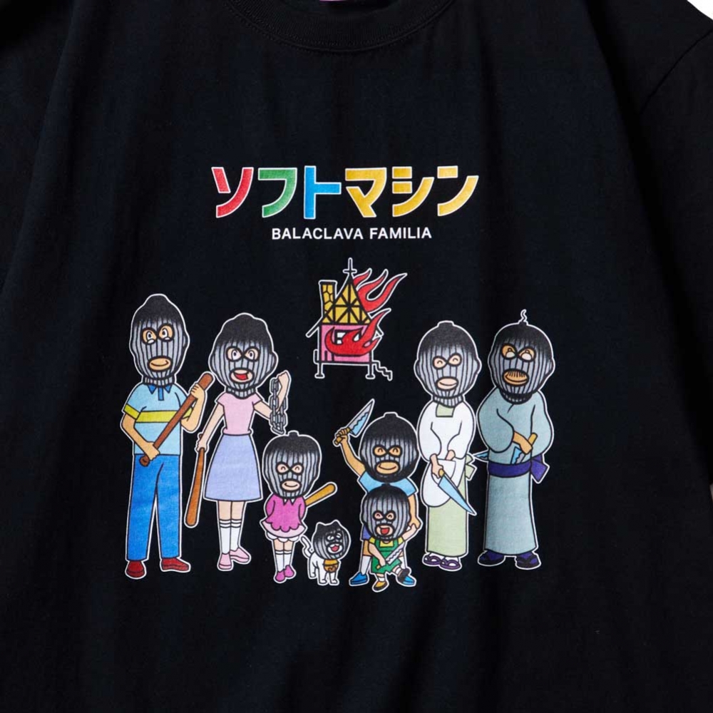 ソフトマシーン バラクラバ ティー | SOFTMACHINE BALACLAVA-T - TWO FACE（トゥーフェイス）