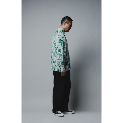 ソフトマシーン ジン アド ロングスリーブ シャツ | SOFTMACHINE ZINE AD SHIRTS L/S - TWO FACE（トゥーフェイス）