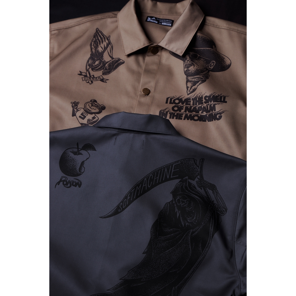 ソフトマシーン スクロール ジャケット | SOFTMACHINE SCRAWL JK - TWO FACE（トゥーフェイス）