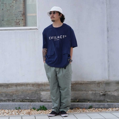 イーブルアクト ケミカル ショートスリーブ | EVILACT CHEMICAL SS - TWO FACE（トゥーフェイス）